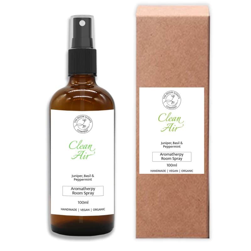 Clean Air Room Spray - Juniper, Basil and Peppermint - The Room Scents ...